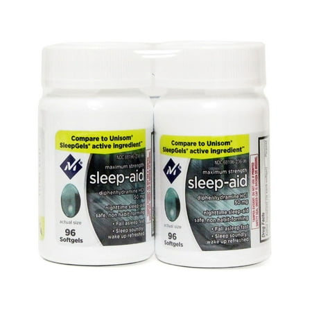 MM Sleep Aid Softgels (96 ct., 2 pk.) | Walmart Canada