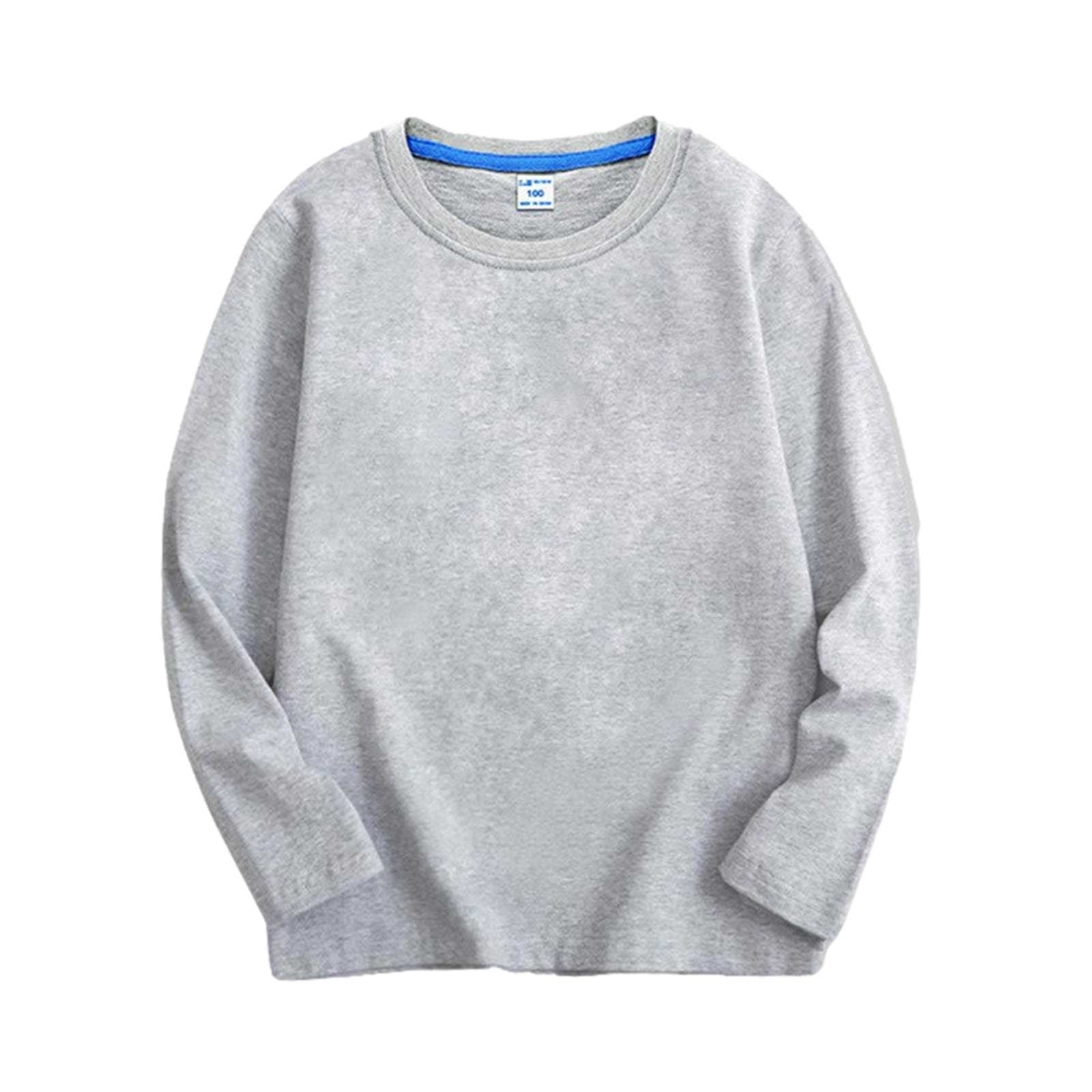 Click here for Unbranded Boys Girls Long Sleeve Shirts Casual Cre... prices