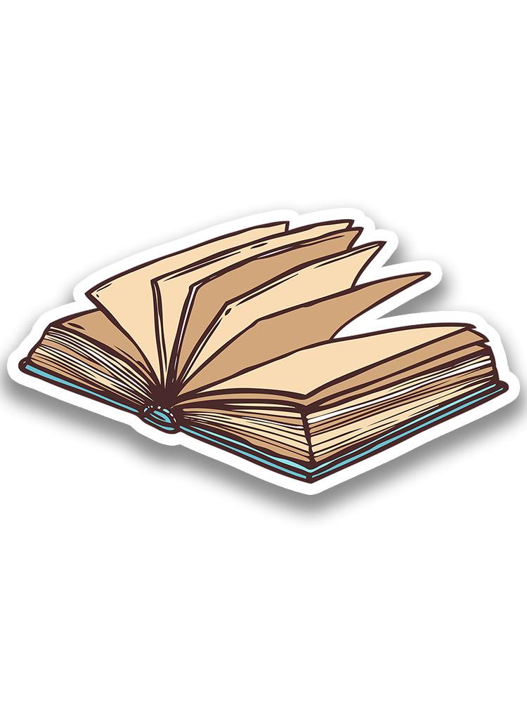 An Open Book Sticker -Smartprints Designs, Vinyl Sticker - Walmart.com