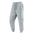 Dagugfen Sweatpants for Men Fall Winter Scrub Comfy Loose Jogger ...