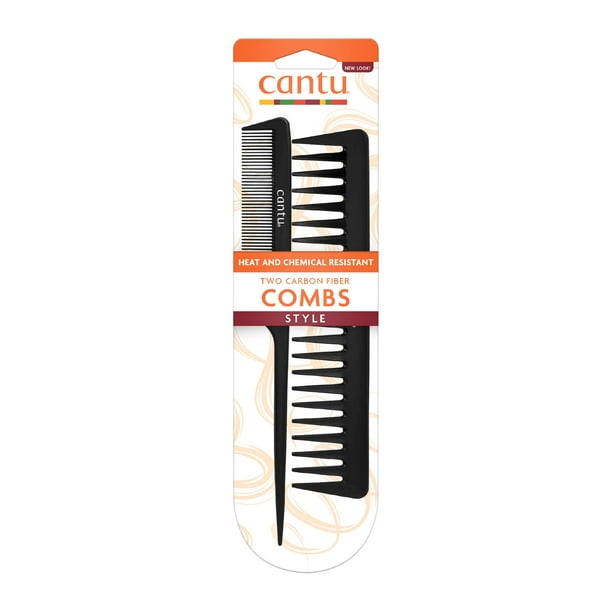 Cantu Style Carbon Fiber Hair Combs, 2 Pc - Walmart.com