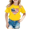 Adeawade Girl T Shirts Short Sleeve Cartoon Prints Comfortable Round ...