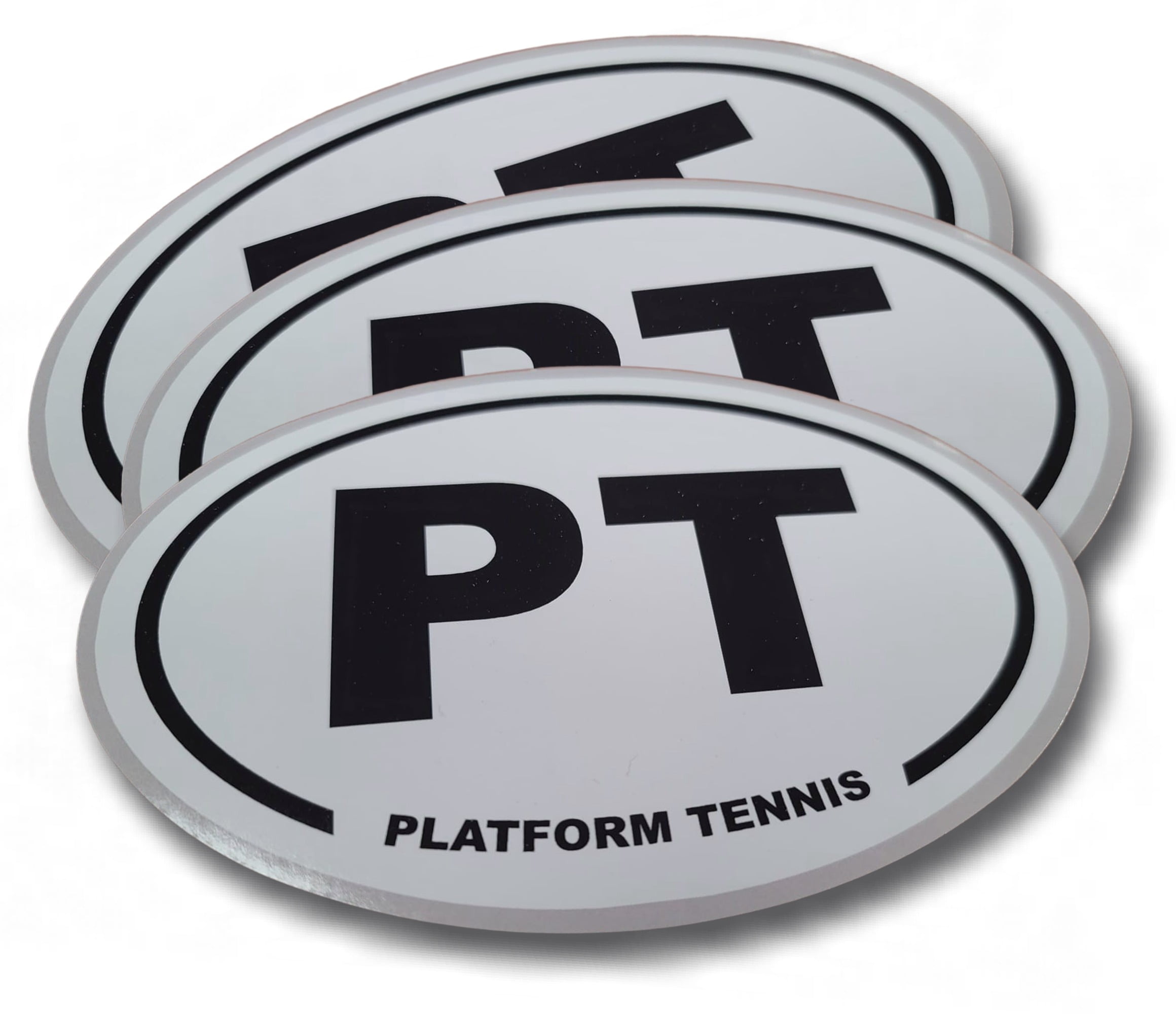 Platform Tennis Bumper Stickers (3 pack) - Walmart.com