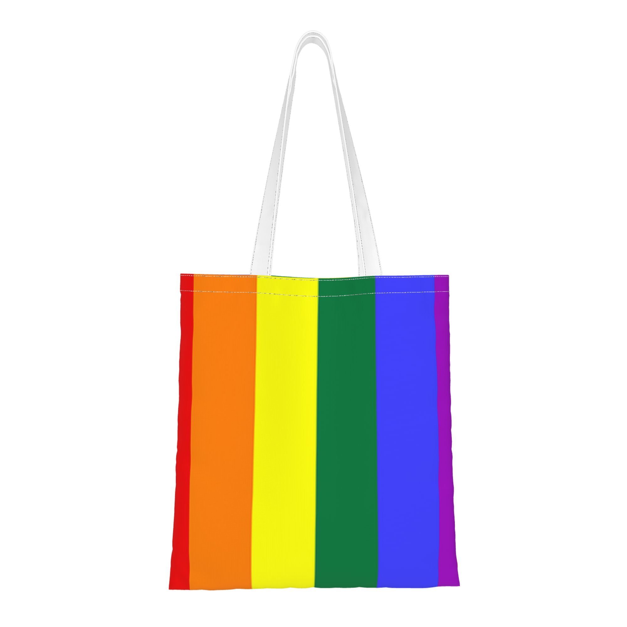 DouZhe Reusable Grocery Bags, Rainbow Lgbt Lgbtq Flag Lightweight ...