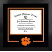 Free Shipping! Clemson University Spirit Diploma Frame 8.5x11 Mahogany ...