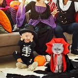 JeashCHAT Halloween Costume Cat Vampire Cape Pet Halloween Costume ...
