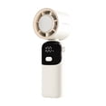 2026 Model Turbo Handheld Fan, 100-Speed Stepless Portable Fan with ...
