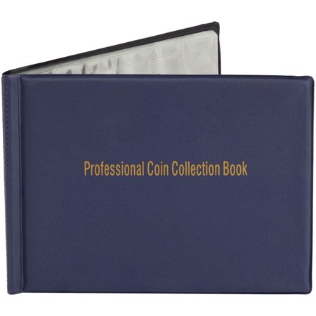 Coin Collection Holder Album Book For Collectors,Holds 240 Coins ...