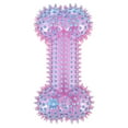 Play 365 Squeaky Spike Bone - Blue - Walmart.com