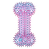 Play 365 Squeaky Spike Bone - Blue - Walmart.com