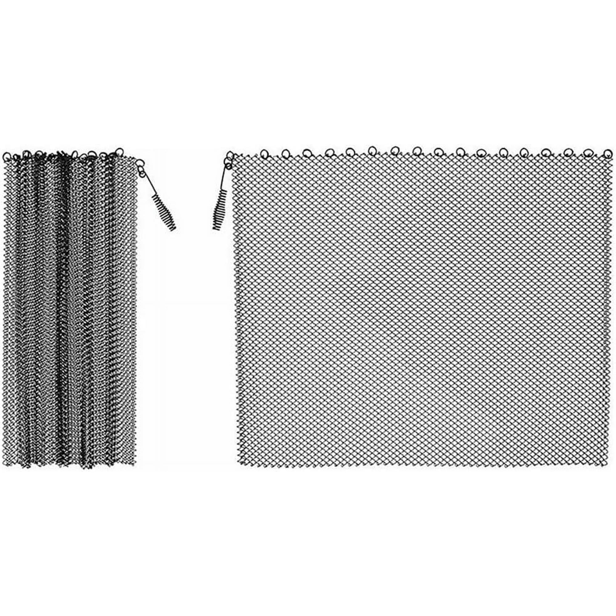 Click here for Ssuperp Fireplace Mesh Curtain 2pcs Mesh Screen En... prices