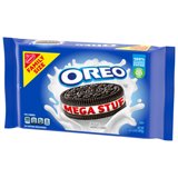 OREO Mega Stuf Chocolate Sandwich Cookies, Family Size, 17.6 oz ...