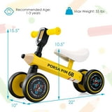 OLAKIDS Baby Balance Bike, Learning Toy for 1-3 Year Olds, Indoor ...