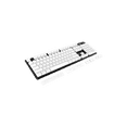 HyperX Pudding Keycaps 2 - Full Key Set - PBT - White (US Layout ...