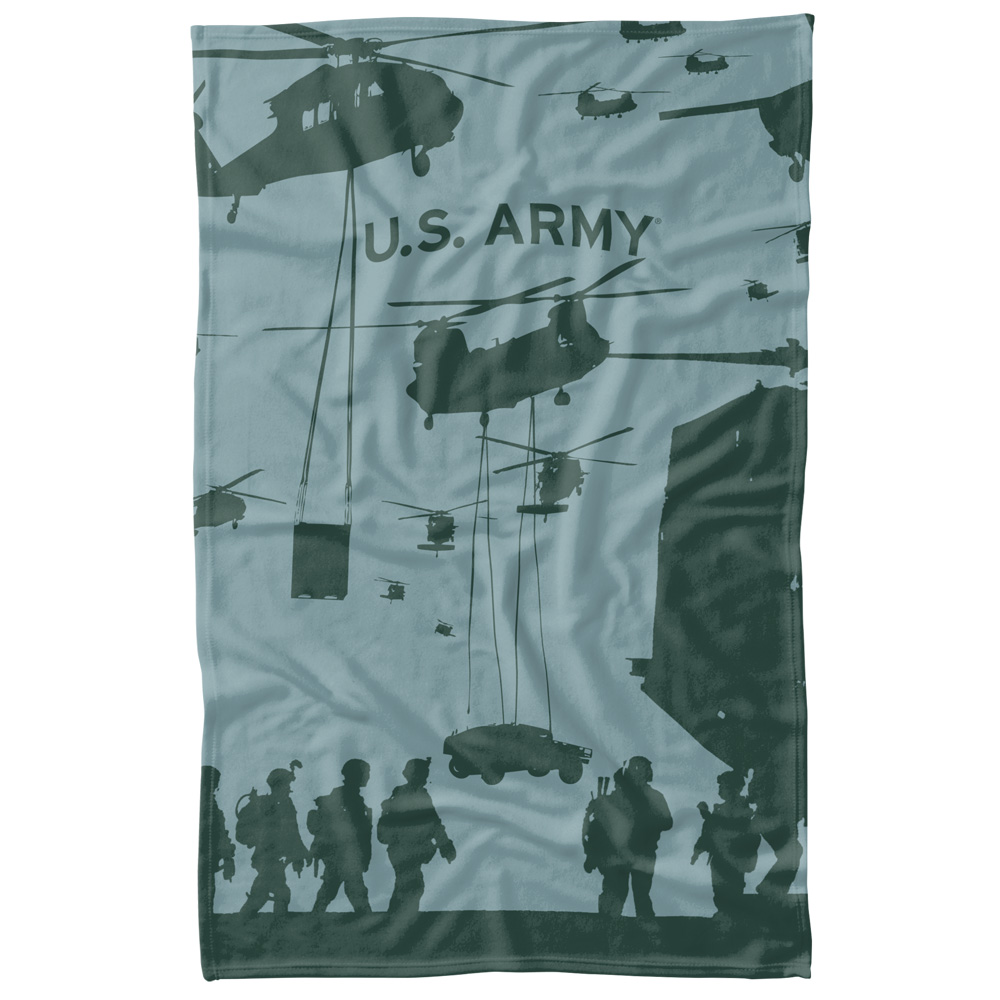 U.S. Army Blanket, 36'x58' Airborne, Fleece Blanket - Walmart.com