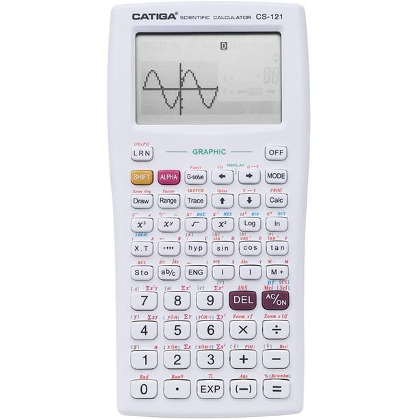 Calculadora Ingeniería Científica y Gráfica 3 Modos 280 Funciones Sistema Programable Blanco ...