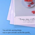 50-Pack A4 PVC Waterproof L-Shaped Plastic Folders, Document Holders ...