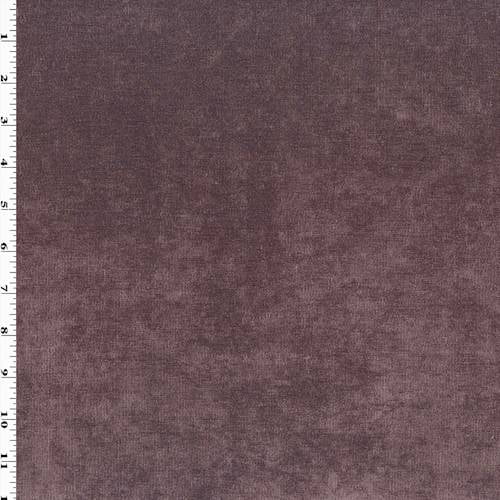 Mauve Purple Velvet Woven Home Decorating Fabric, Fabric By the Yard ...