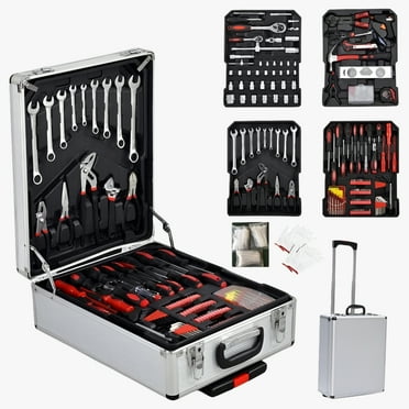 CARTMAN 168 Piece Tool Set Kit General Household Hand with Plastic in ...