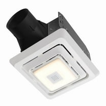 Broan-Nutone QT130E 130 CFM Energy Star Ventilation Fan, White ...