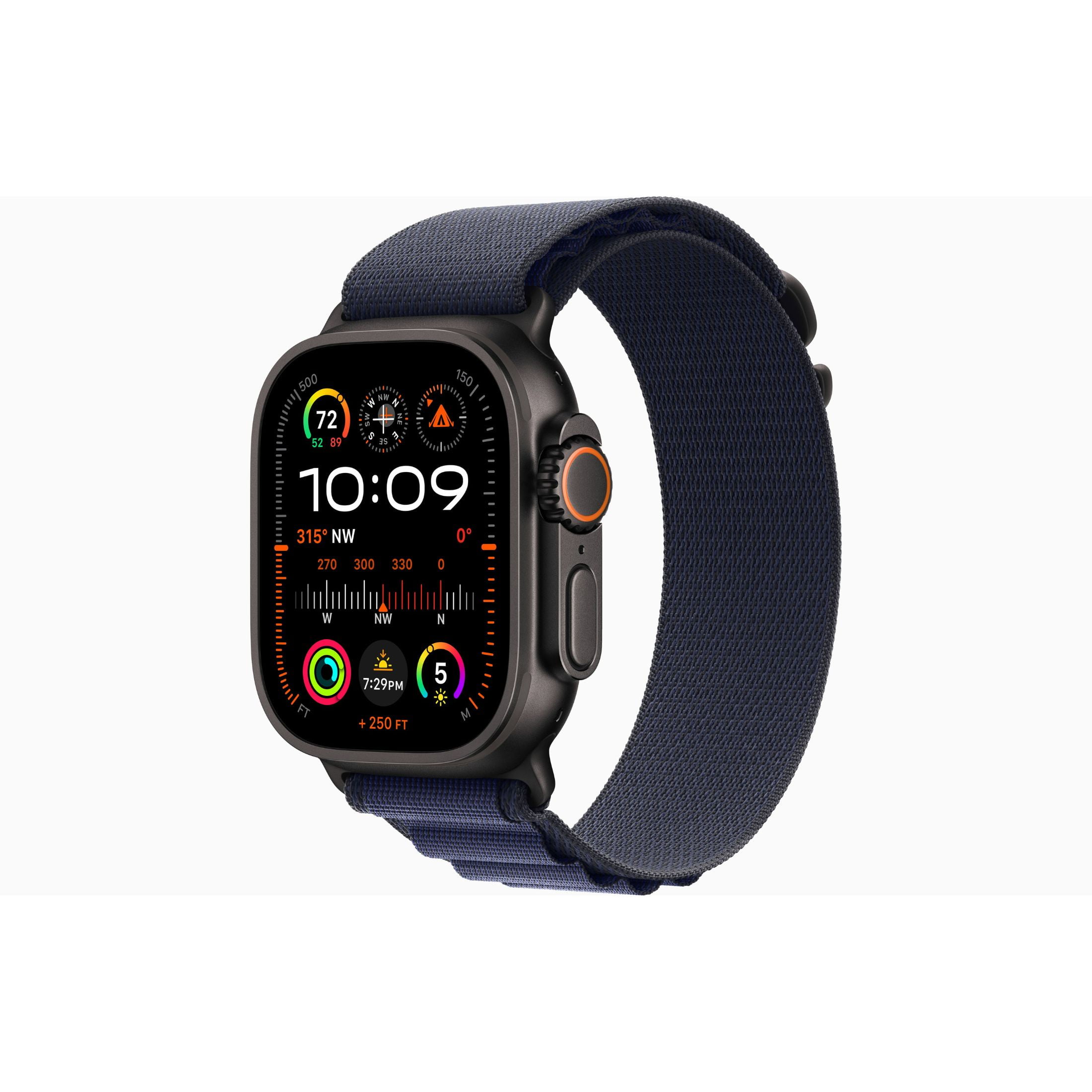 Restored Apple Watch Ultra 2 GPS + Cellular 49mm Black Titanium Case ...