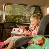 SafeFit Magnetic Adjust-to-Fit Baby Sunshade 14x28 inch Gray Blocks UV ...