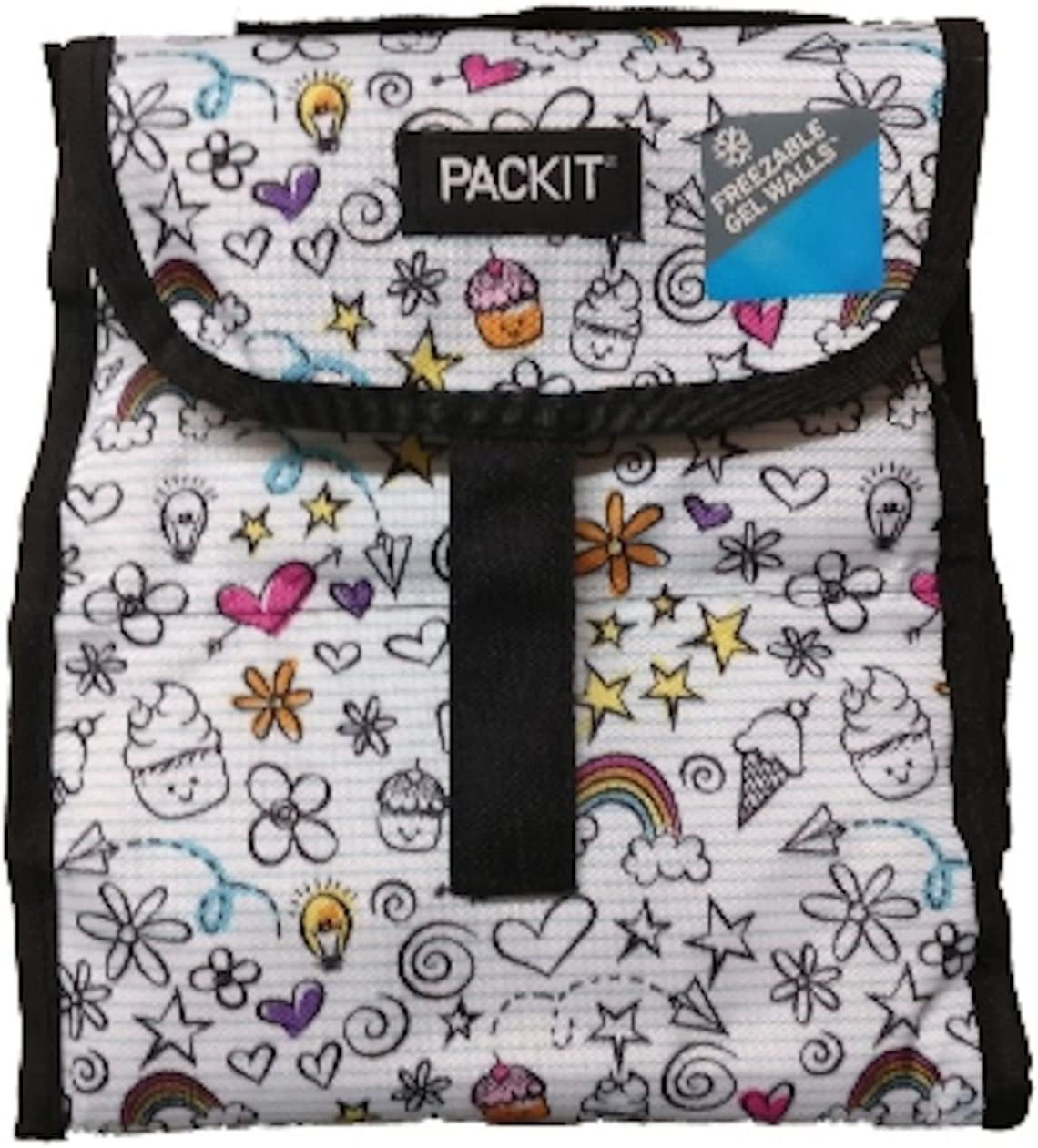 Packit Doodles Print Design Lunch Sack - Walmart.com