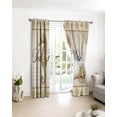Coastal Seahorse Blackout Curtains for Bedroom/Living Room, Thermal ...