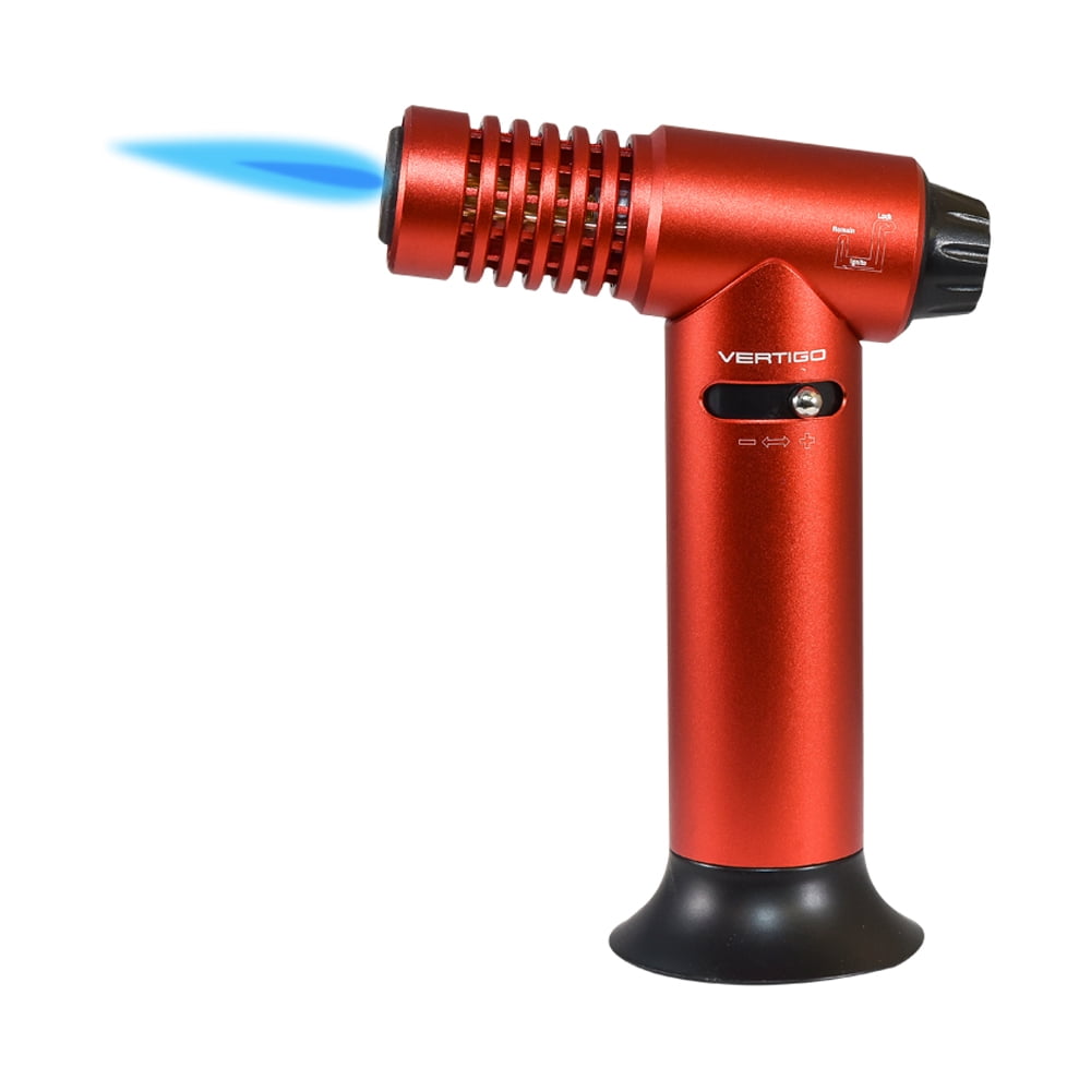Vertigo Hades Single Torch Table Lighter - Red - Walmart.com