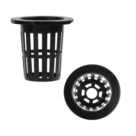 EXPLOSIVE 2 Black Plastic Planting Baskets Agriculture Soilless ...