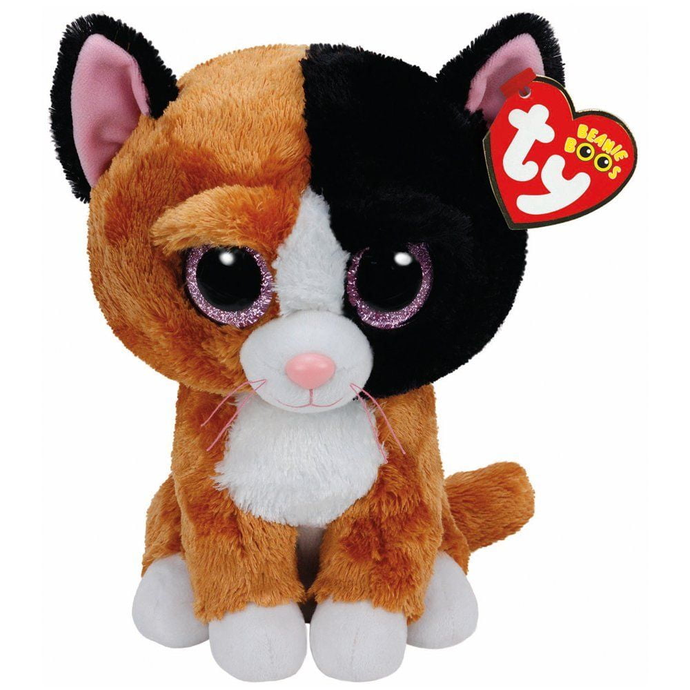 Tauri Calico Cat Beanie Boo Medium - Stuffed Animal by Ty (37064 ...