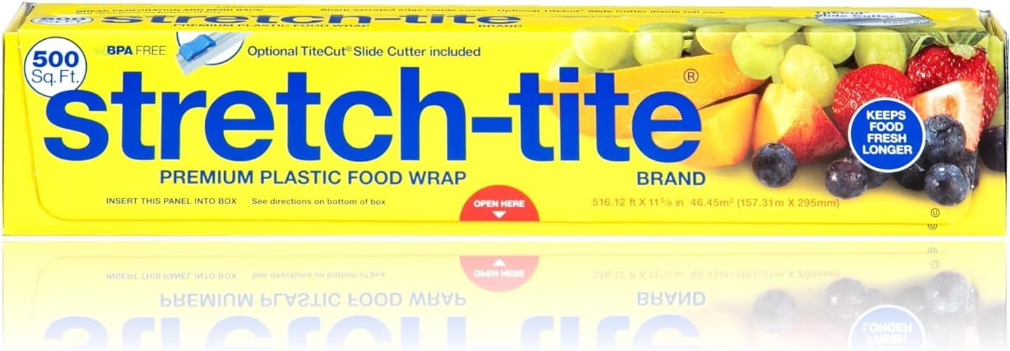 Envoltorio plástico para alimentos Stretch-Tite Premium, 500 ml ...