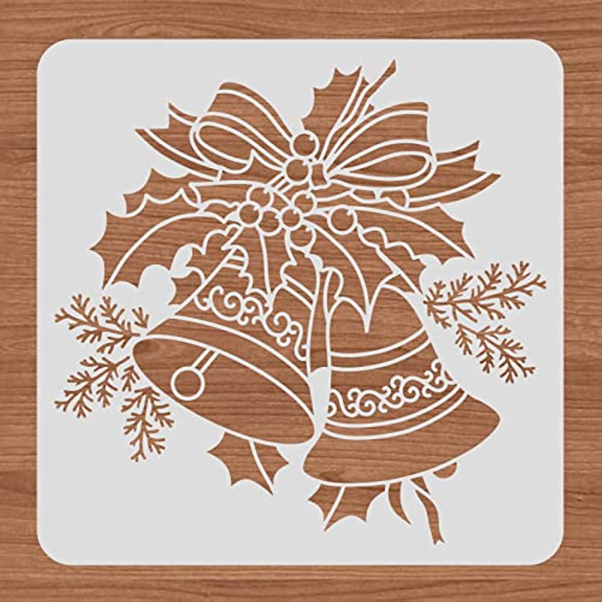 Christmas Bell Stencil
