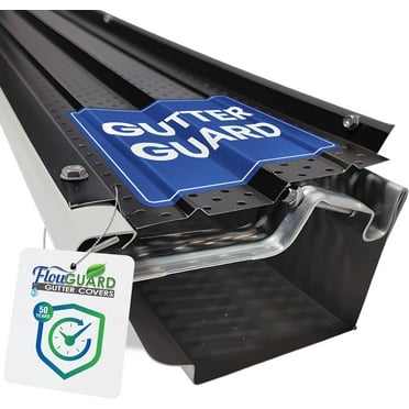 RGD Supply Titanguard™ 5" Gutter Guard Mill Finish 100ft Case 25x 4ft ...