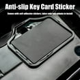 AQGT Center Console Key Card Holder Self Adhesive Easy to Install Non ...