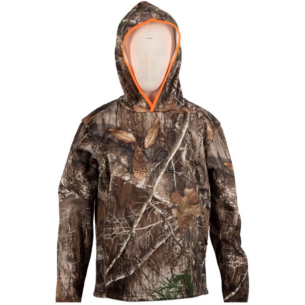 Kid's and Youth's Camo Hunting Performance Hoodie Pullover Sweatshirt ...