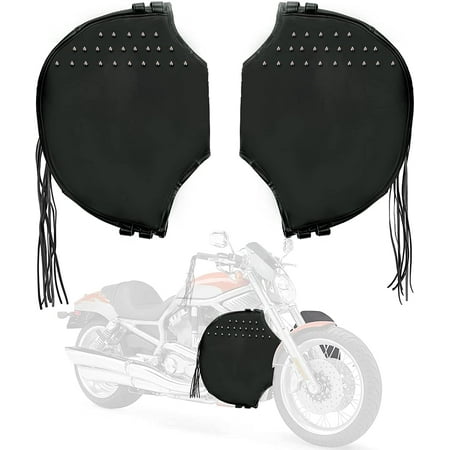 Soft Lowers Fairing Engine Guard Cover Wind Deflector Synthetic Leather ...