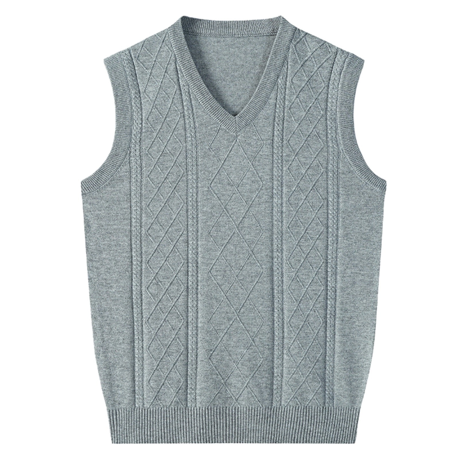 Click here for Homesphere Mens Winter Warm Plush Vest - New Solid... prices