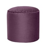Mainstays Round Velvet Pouf, Moda Purple - Walmart.com