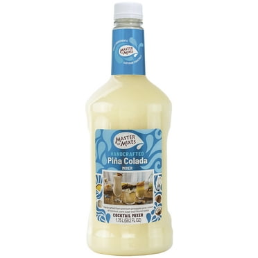 (6 Bottles) Master of Mixes Pina Colada Mixer, 1.75 L - Walmart.com