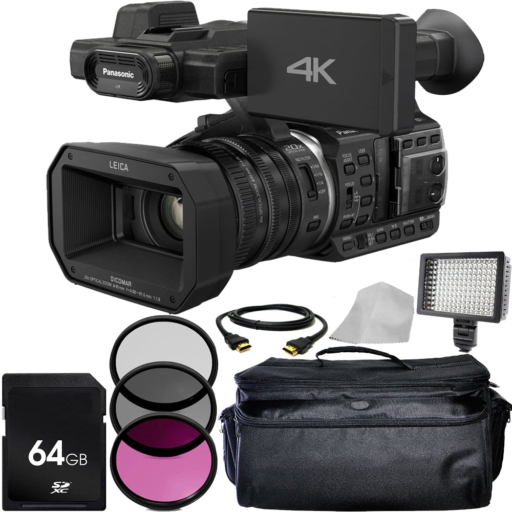 Panasonic HC:X1000 4K DCI/Ultra HD/Full HD Camcorder Basic Package ...