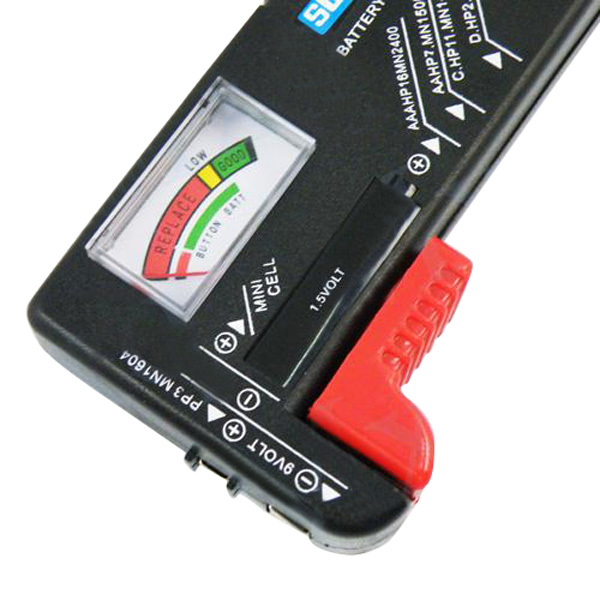 Dry cell battery tester - gastboy