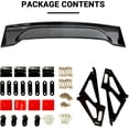 47 Inch GT Wing Rear Trunk Spoiler Compatible with Universal Car ...