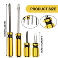Xtyrm 1Pc Screwdriver,Hardware Tools PVC Handle Driver,Tiger Stripe ...