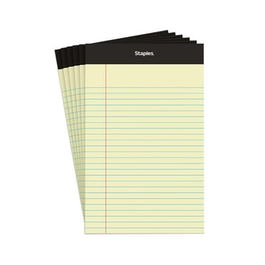 Universal 5x8 Orchid Colored Perforated Note Pads, Narrow Rule, 50 ...