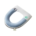 AuroraX Washable Toilet Seat Cushion Cool Waterproof Toilet Pad Soft ...