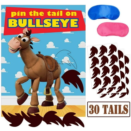 Pin The Tail On Bullseye Party Game,Toy Inspired Story Party Supplies ...