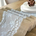 Made Of Burlap For Wedding Party Event Table Decoration Dining Table ...