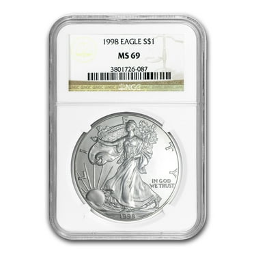 2024-(P) Silver Eagle Star Privy MS-69 PCGS (1st 50,000) - Walmart.com