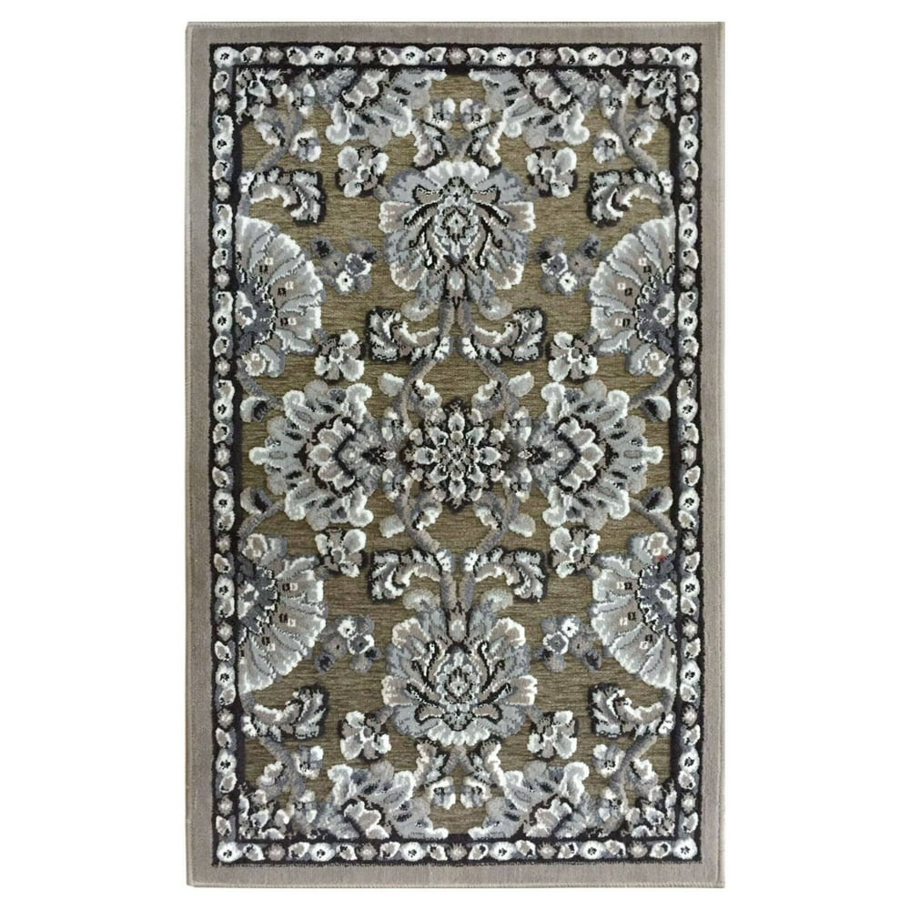 Home Dynamix Arrington Collection Chenille Transitional Area Rug for ...